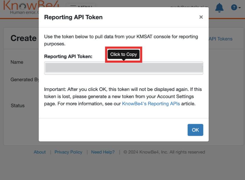 KnowBe4 - User Guide